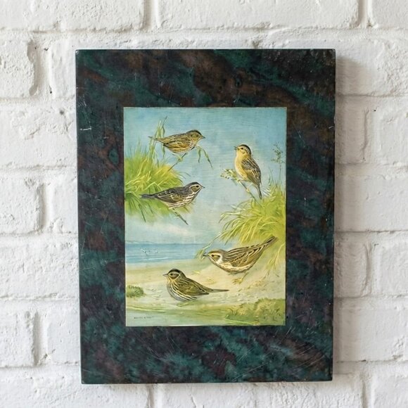 Walter A. Weber | Art | Vintage Bird Tile Wall Plaque Walter A Weber ...